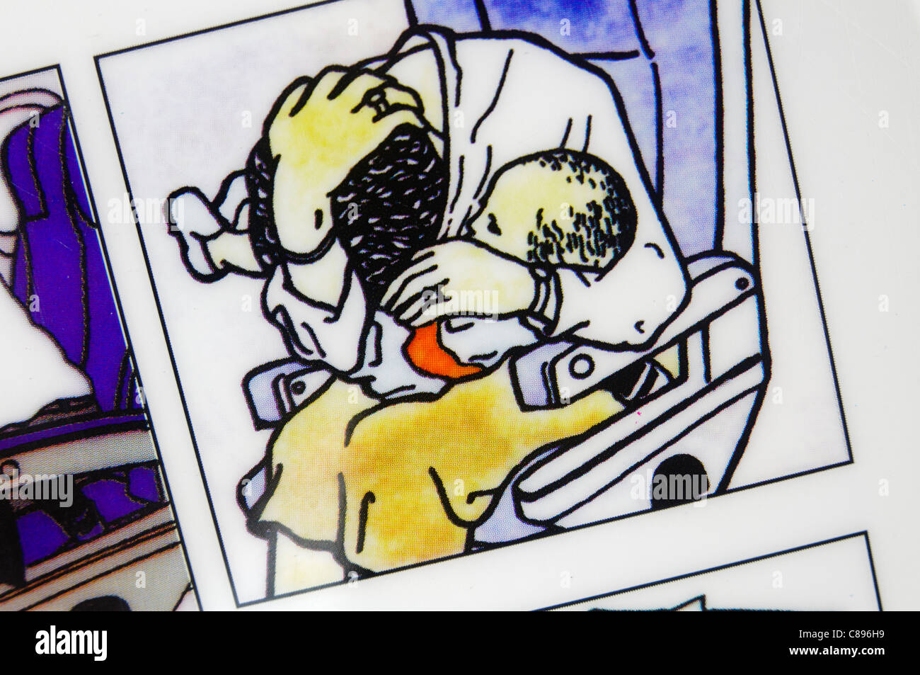 Brace position hi-res stock photography and images - Alamy