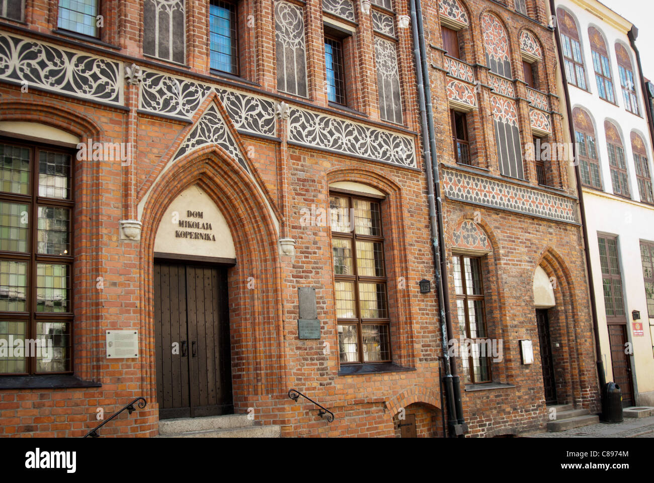 Nicolaus Copernicus House, Old Town, Torun, Poland Stock Photo - Alamy