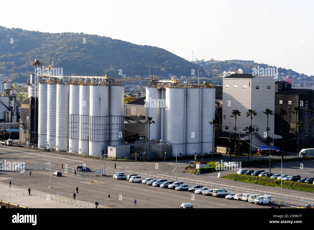 Industrial area of hyuga in miyazaki hi-res stock photography and ...