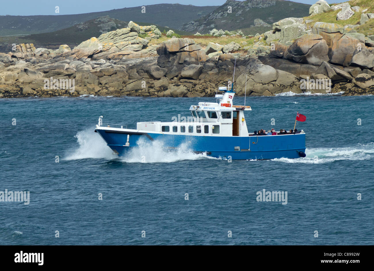 Firethorn small inter island passenger boat hi-res stock photography ...
