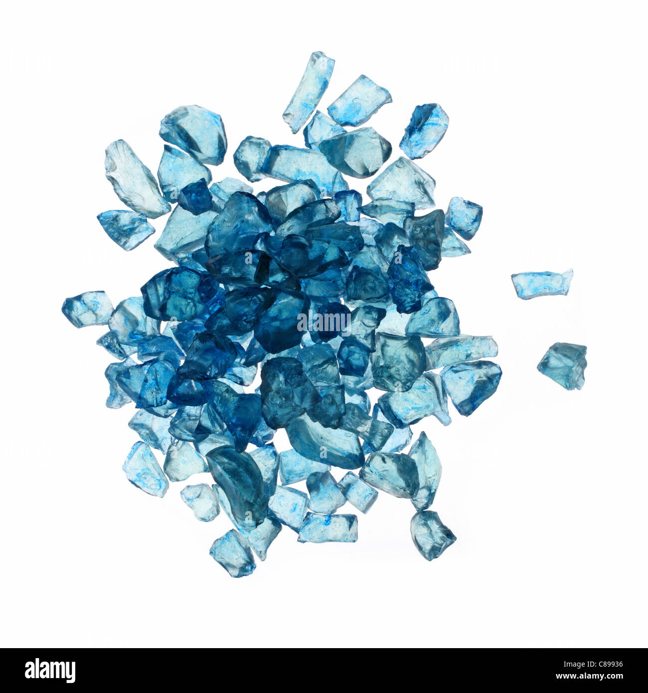 colored pieces glass Stock Photo - Alamy