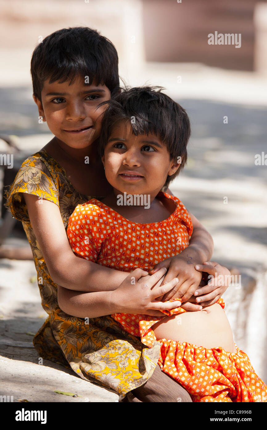 Happy Indian Children Playing