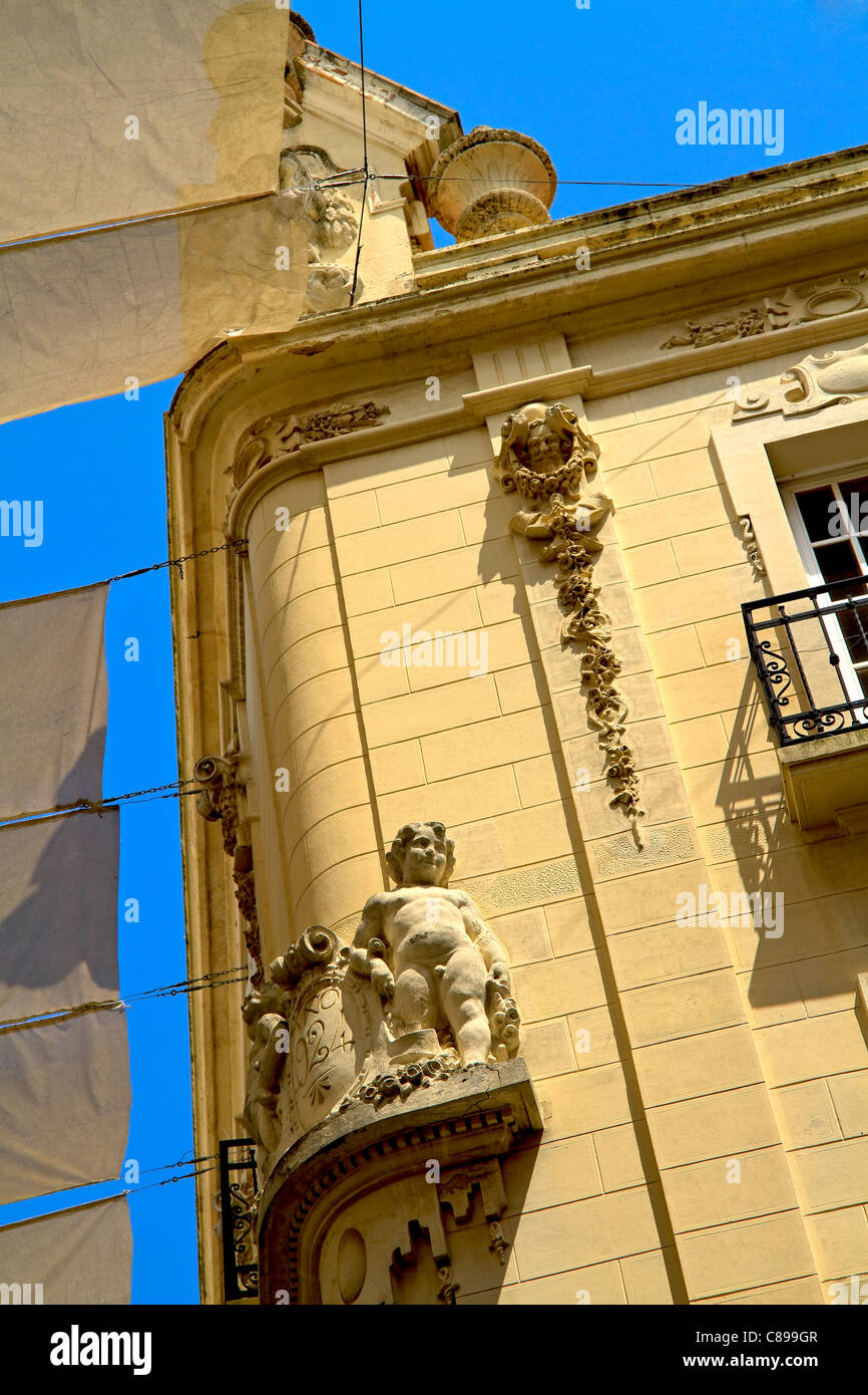 Ornate Spanish building in the city center of Cordoba Stock Photo - Alamy