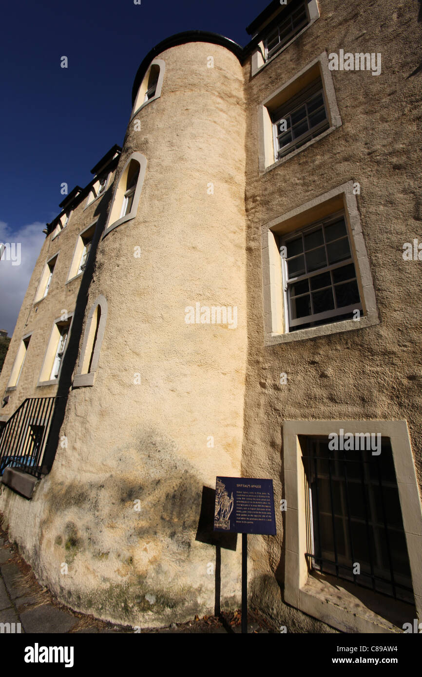 City stirling scotland spittals house hi-res stock photography and ...