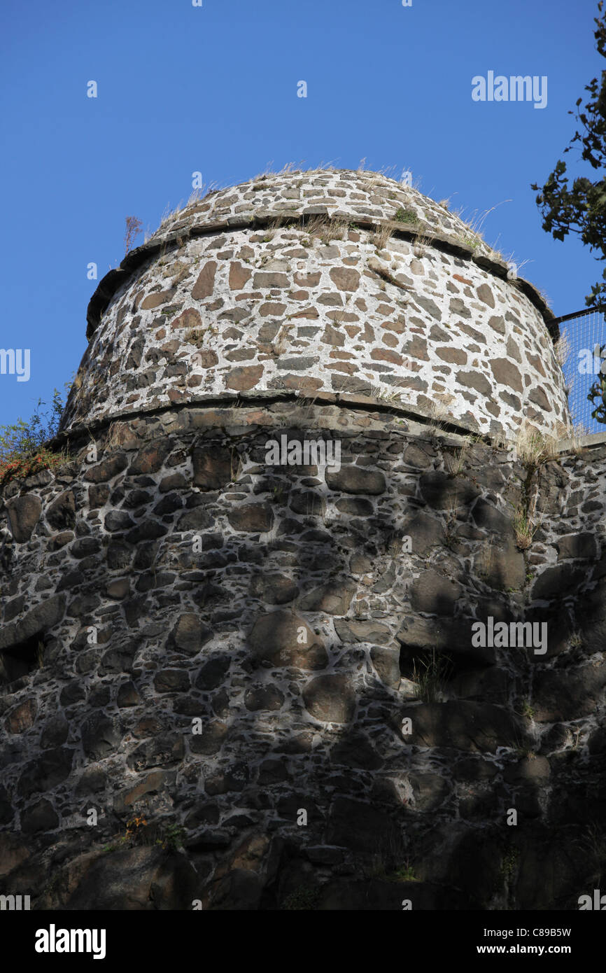 City of Stirling, Scotland. The Town Wall bastion Watchtower Stock ...