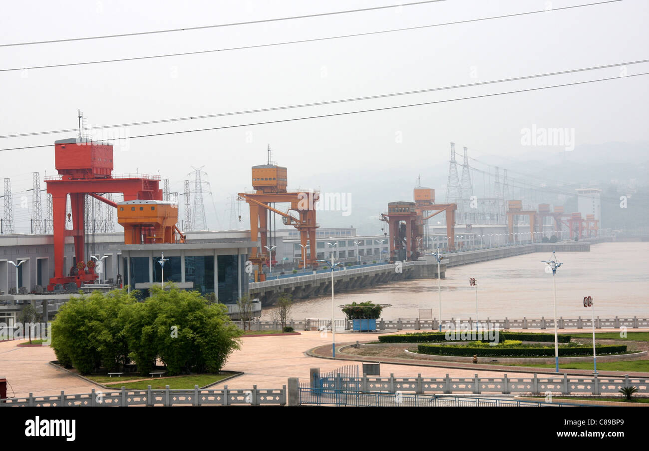 Gezhouba dam hi-res stock photography and images - Alamy