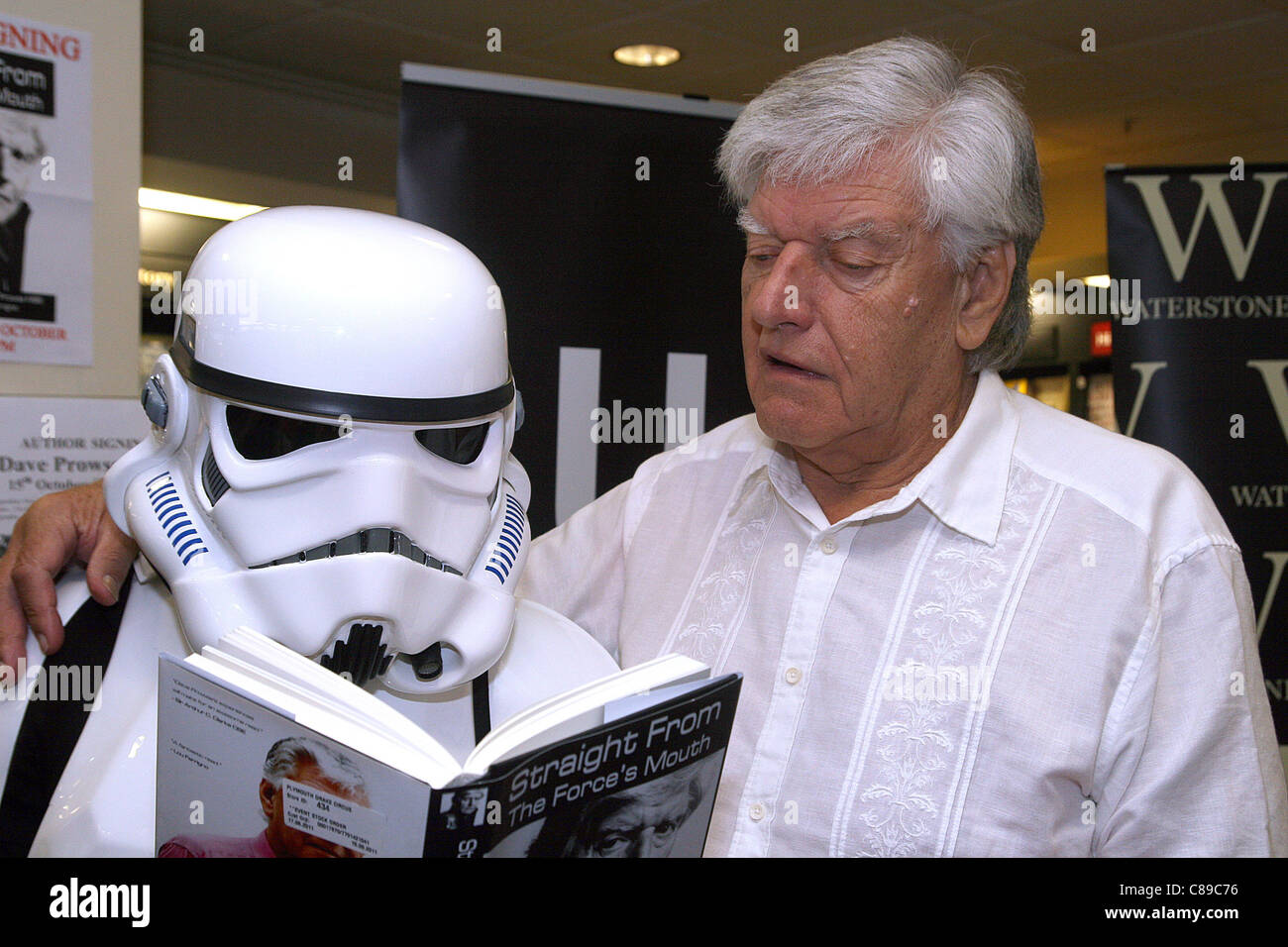 Star Wars actor Dave Prowse, who played Darth Vader, launches his ...