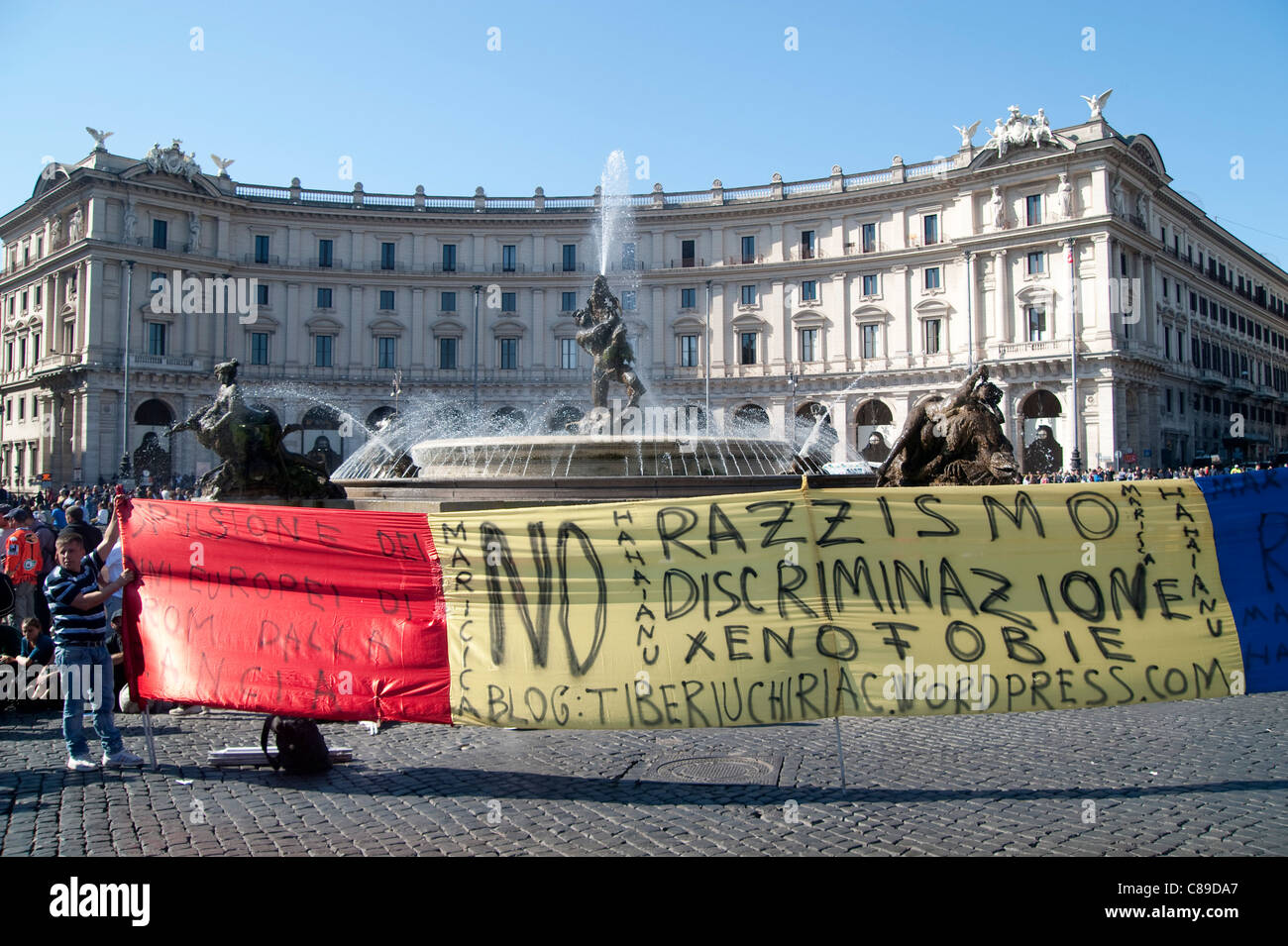 Protesters hold signs and shout slogans during a rally inspired by the ...