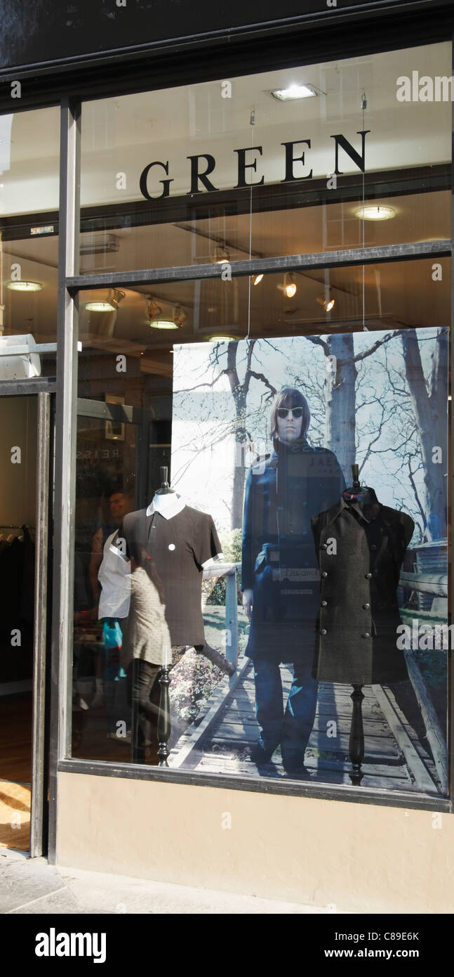 Liam Gallagher's Pretty Green shop in Newcastle upon Tyne, England, UK ...