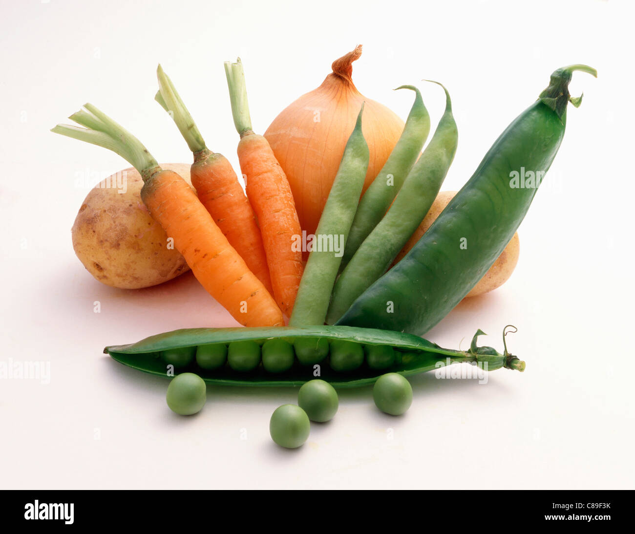 Selection of fresh vegetables Stock Photo - Alamy