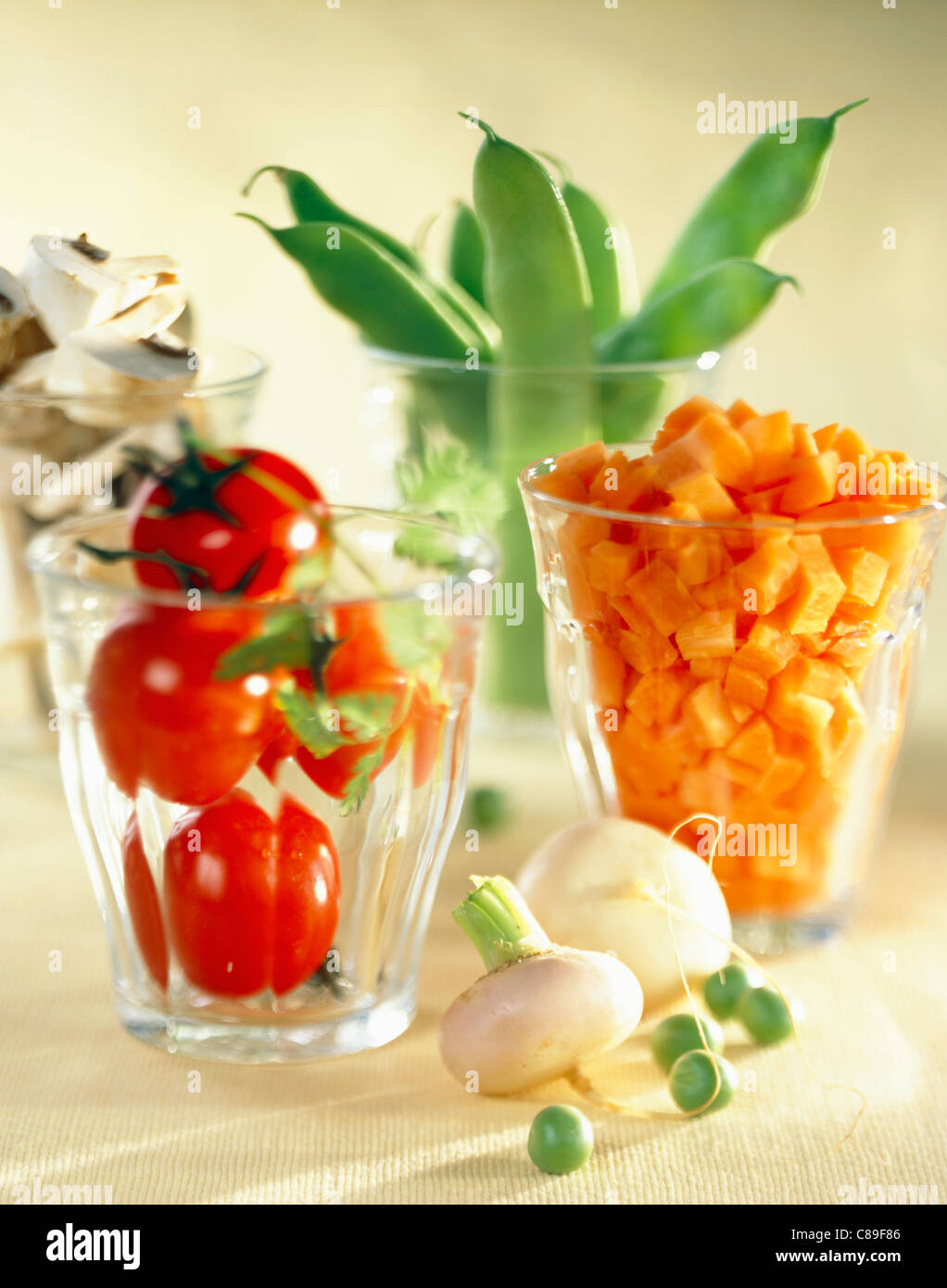 Selection of fresh vegetables Stock Photo - Alamy