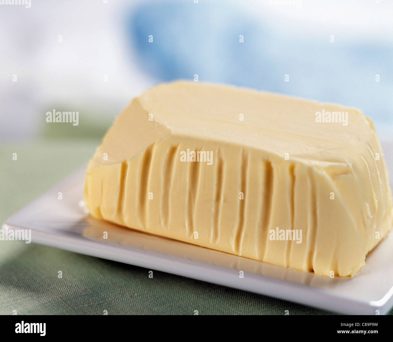 Slab of butter Stock Photo - Alamy