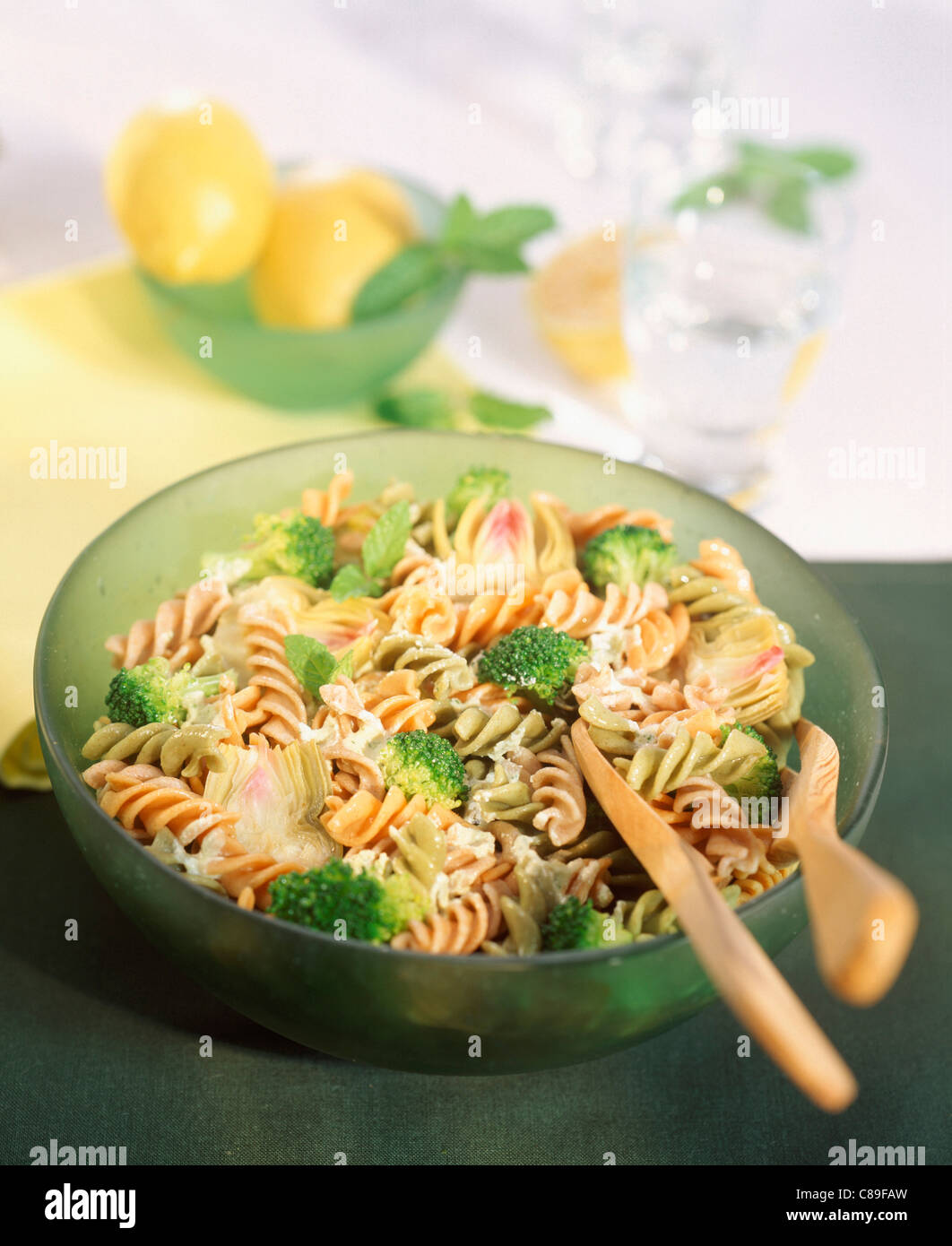 Fusilli pasta twists hi-res stock photography and images - Alamy