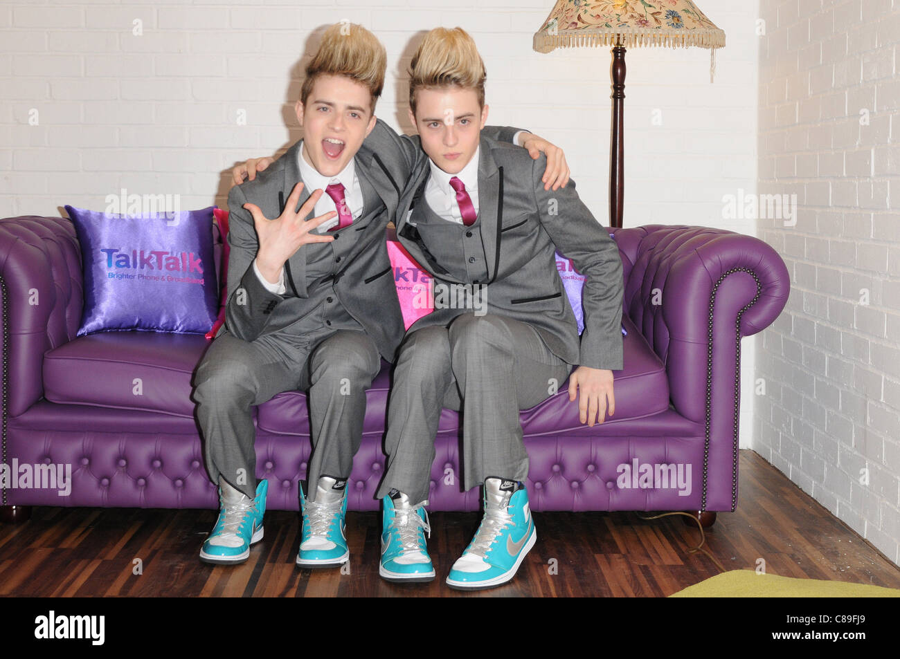 John and Edward Grimes Of Jedward 2010 - Image Copyright Celebrity ...