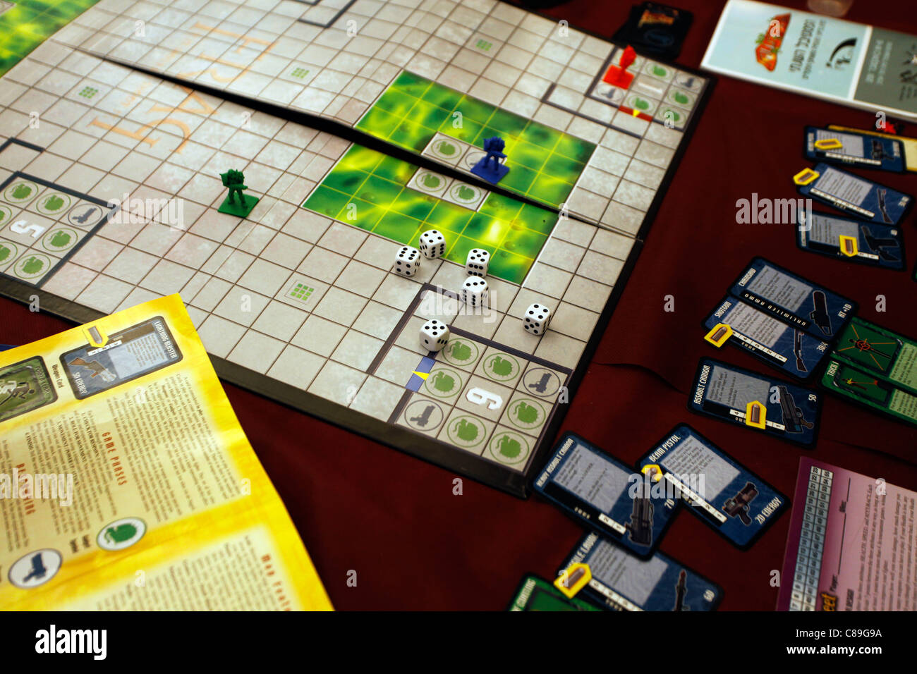 Frag gold edition card game Stock Photo - Alamy