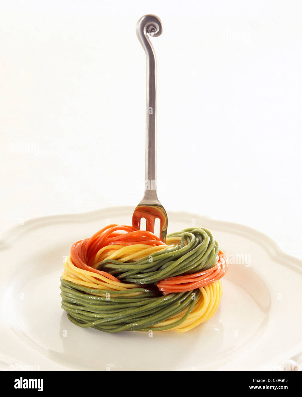 Spaghetti fork cut out hi-res stock photography and images - Alamy