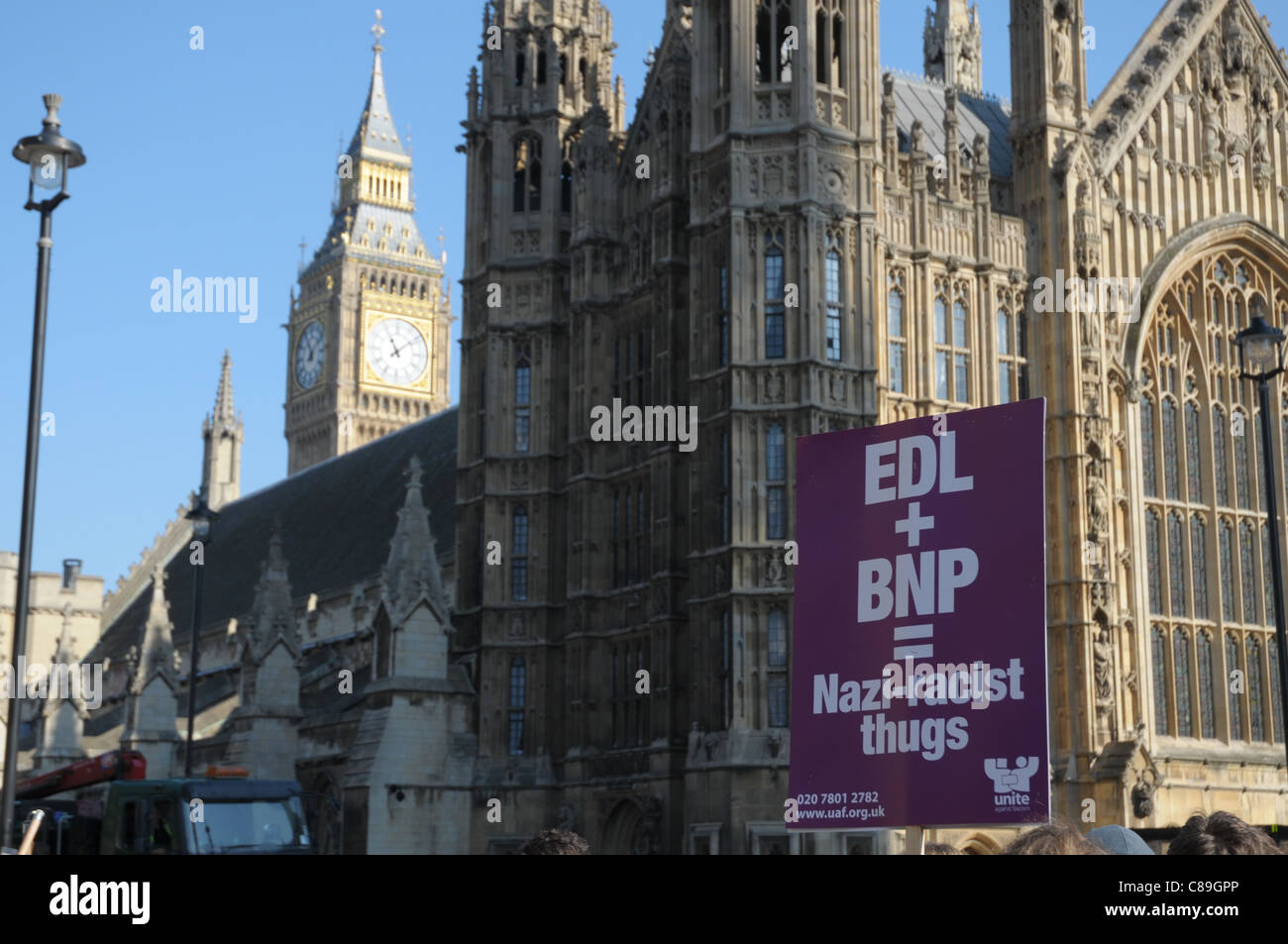 General Views of Protest in London 2010 Stock Photo - Alamy