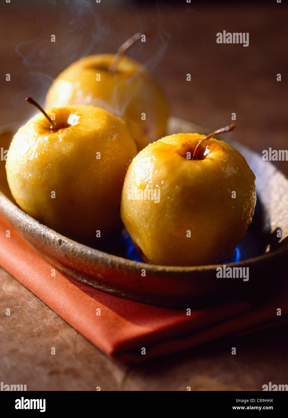 Apple flambe hi-res stock photography and images - Alamy