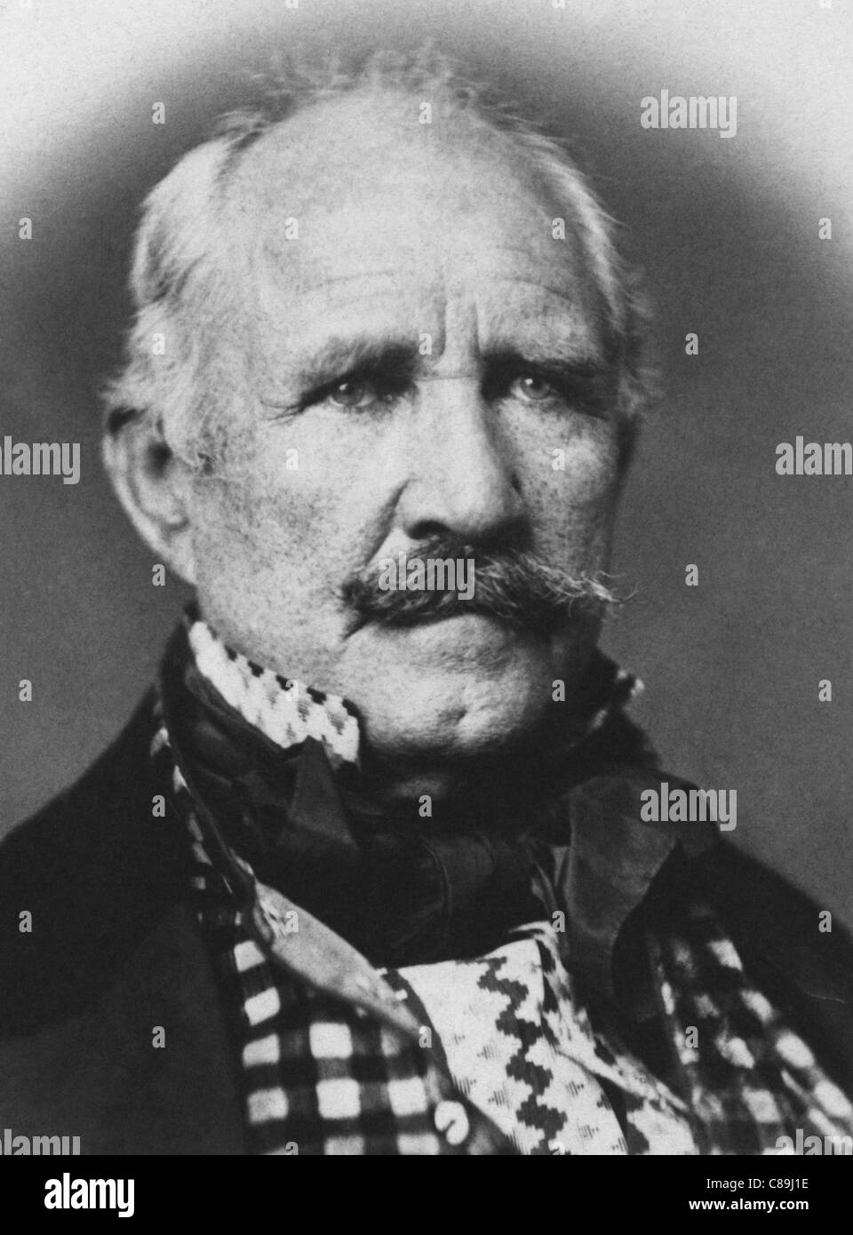Vintage portrait photo of American politician Sam Houston (1793 - 1863 ...