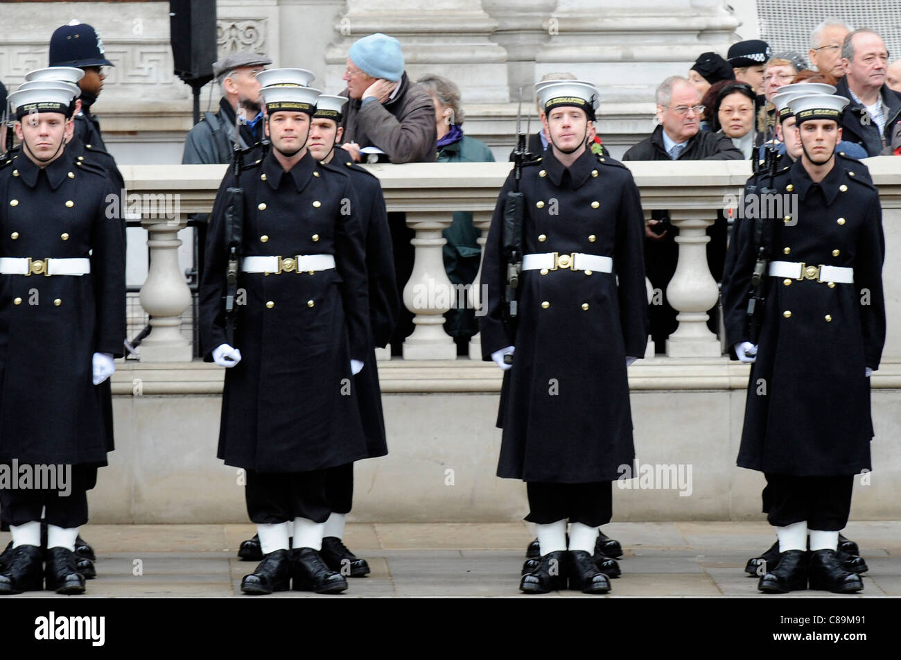 General Views of the Remembrance Sunday Service at the Cenotaph London ...