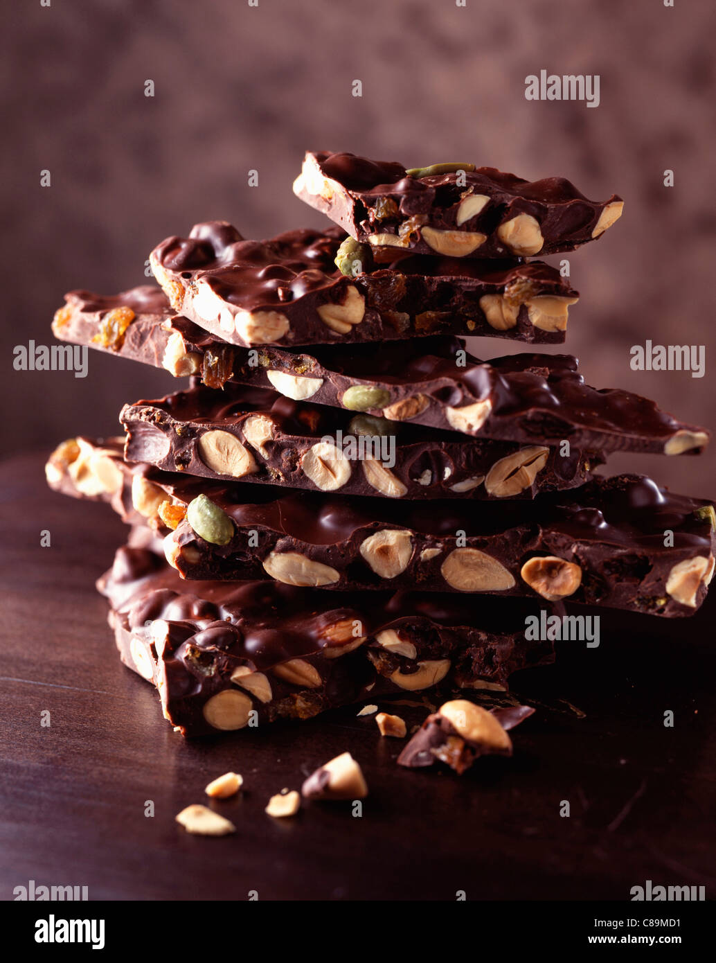 Chocolate slab chocolate slabs hi-res stock photography and images - Alamy