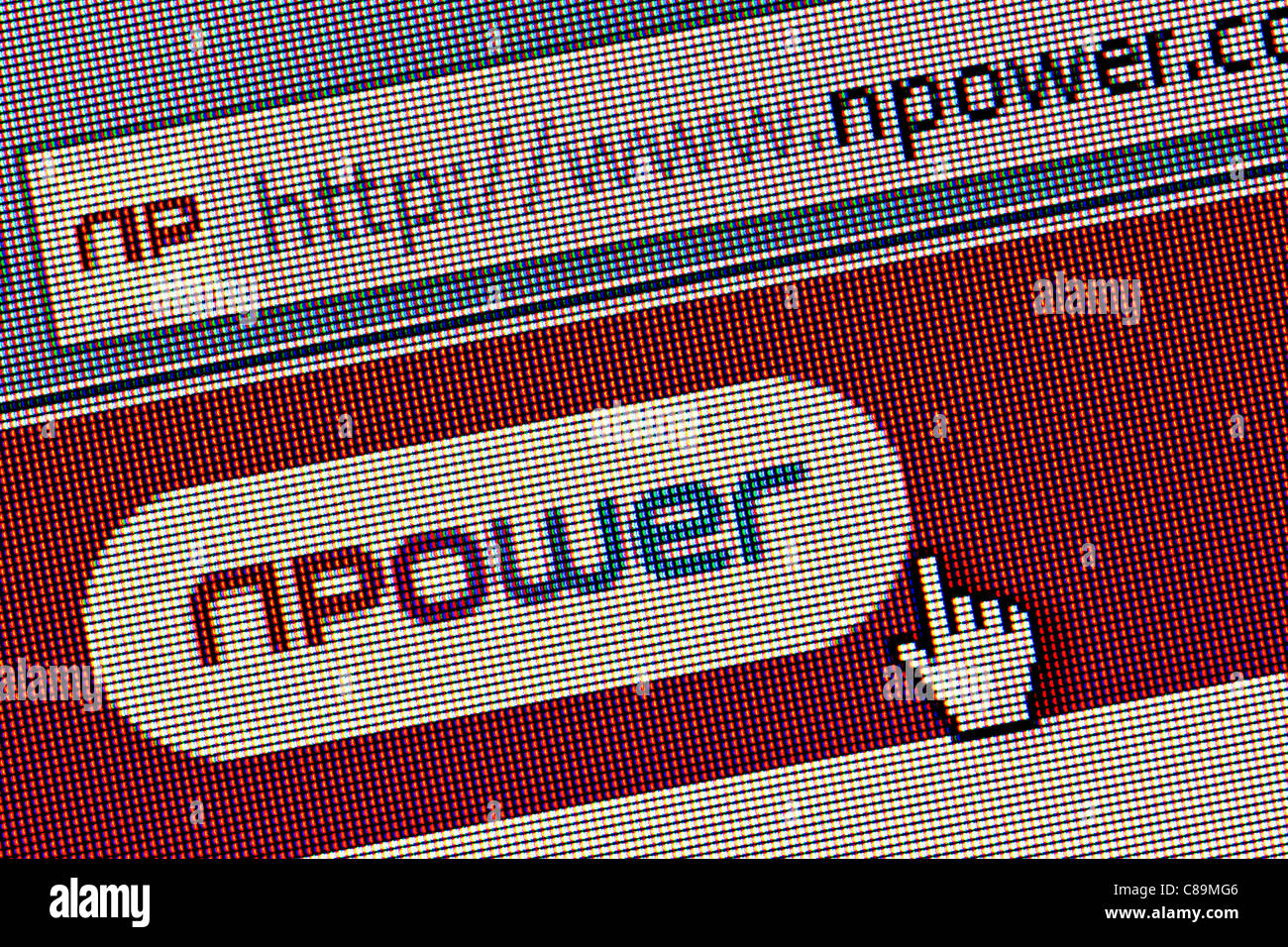 nPower logo and website close up Stock Photo - Alamy