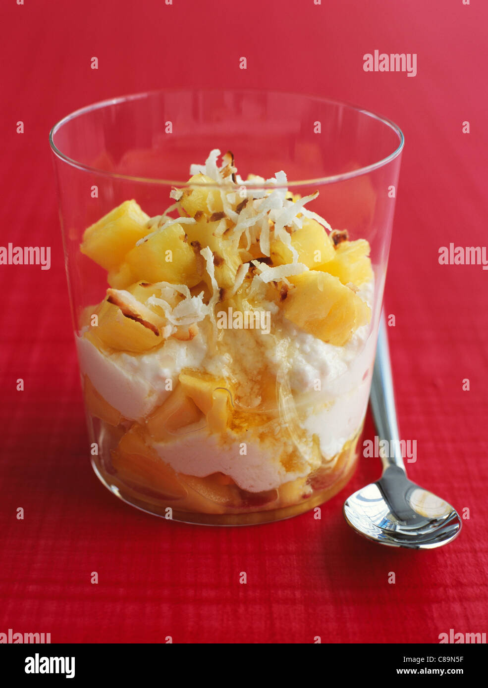 Pineapple Trifle High Resolution Stock Photography and Images - Alamy
