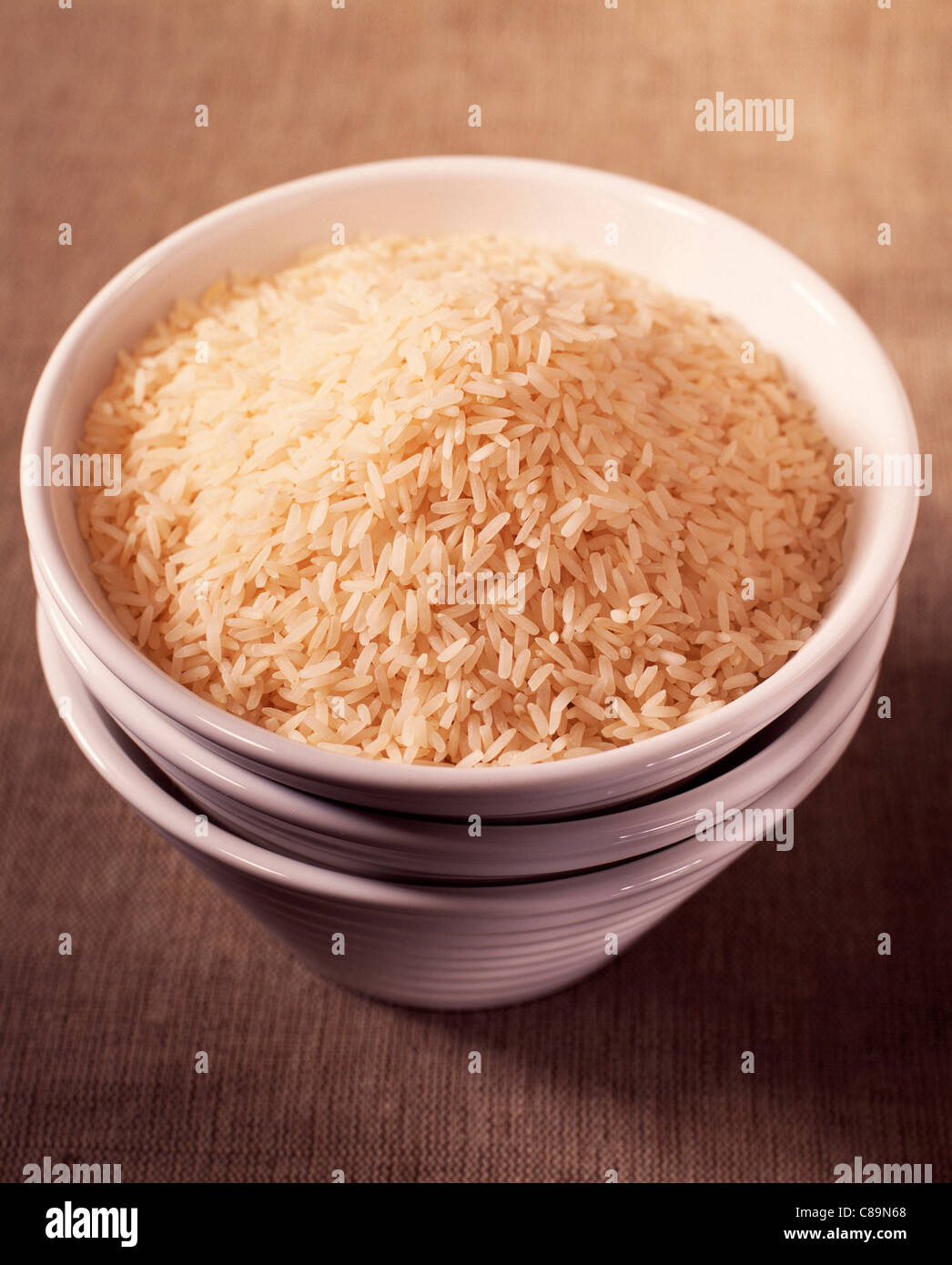 Bowl of white rice Stock Photo - Alamy