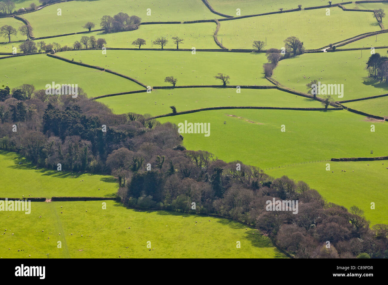 Fields boundary hi-res stock photography and images - Alamy