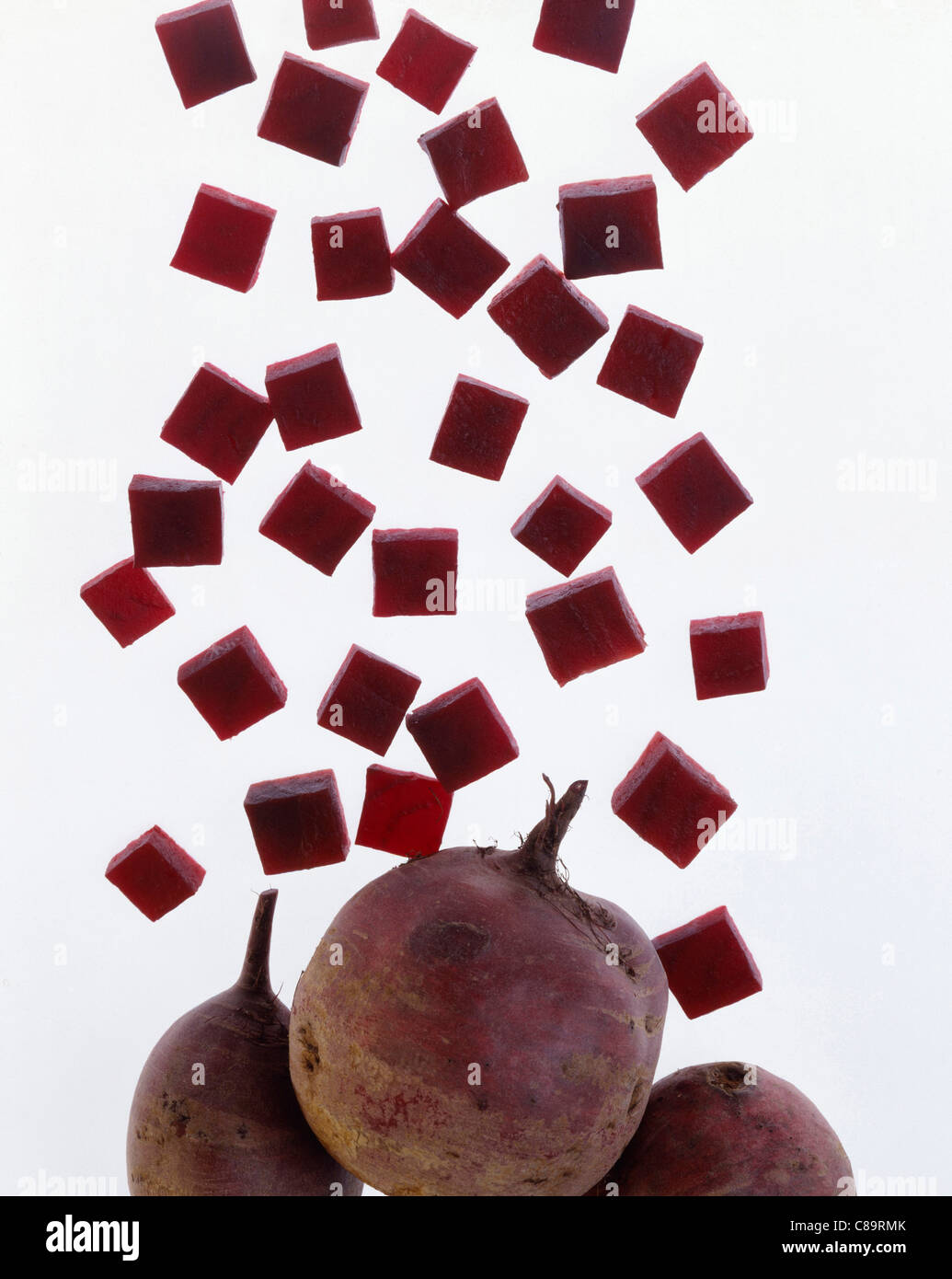 Beetroot diced hi-res stock photography and images - Alamy