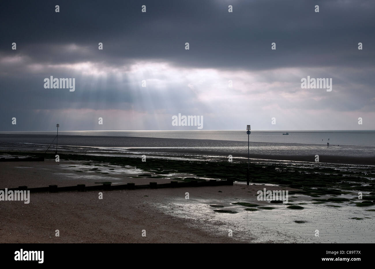 Hunstanton groynes hi-res stock photography and images - Alamy