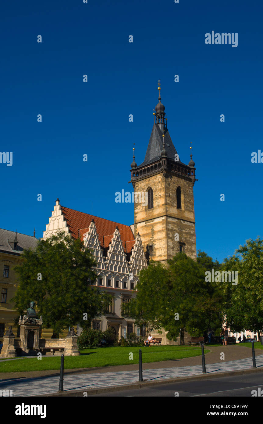 Prague new city hall hi-res stock photography and images - Alamy
