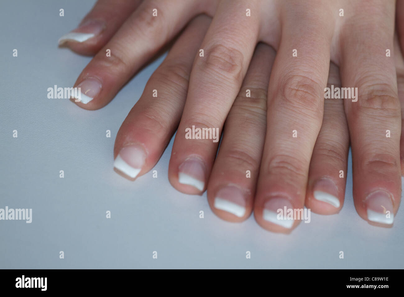 woman hands and beautiful nails Stock Photo - Alamy