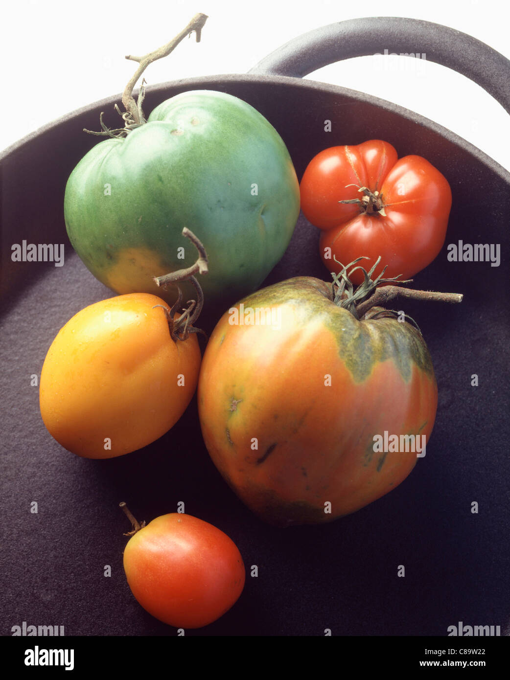 Selection of tomatoes Stock Photo - Alamy