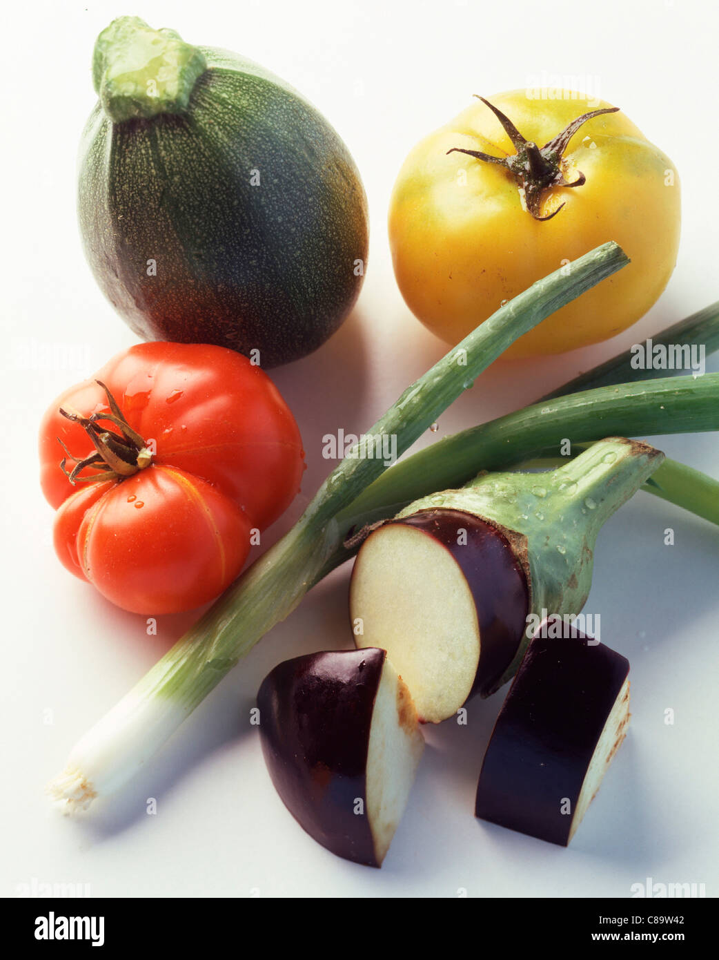 Selection of fresh vegetables Stock Photo - Alamy