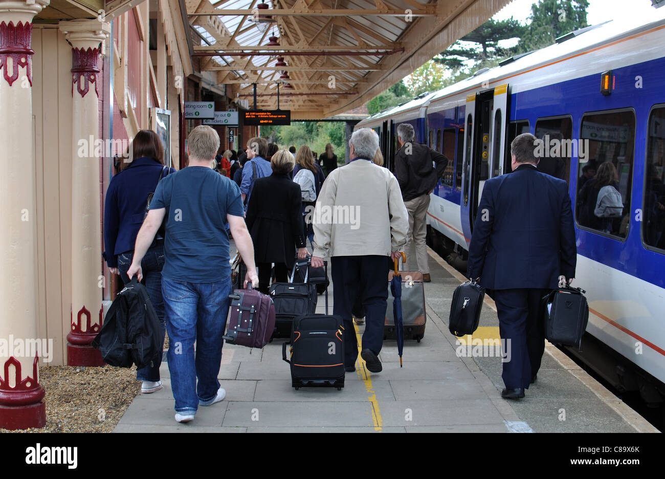 Passengers leaving hi-res stock photography and images - Alamy