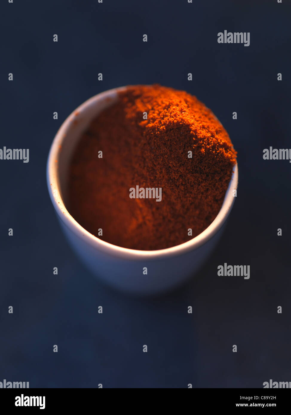 Mild ground red pepper Stock Photo - Alamy