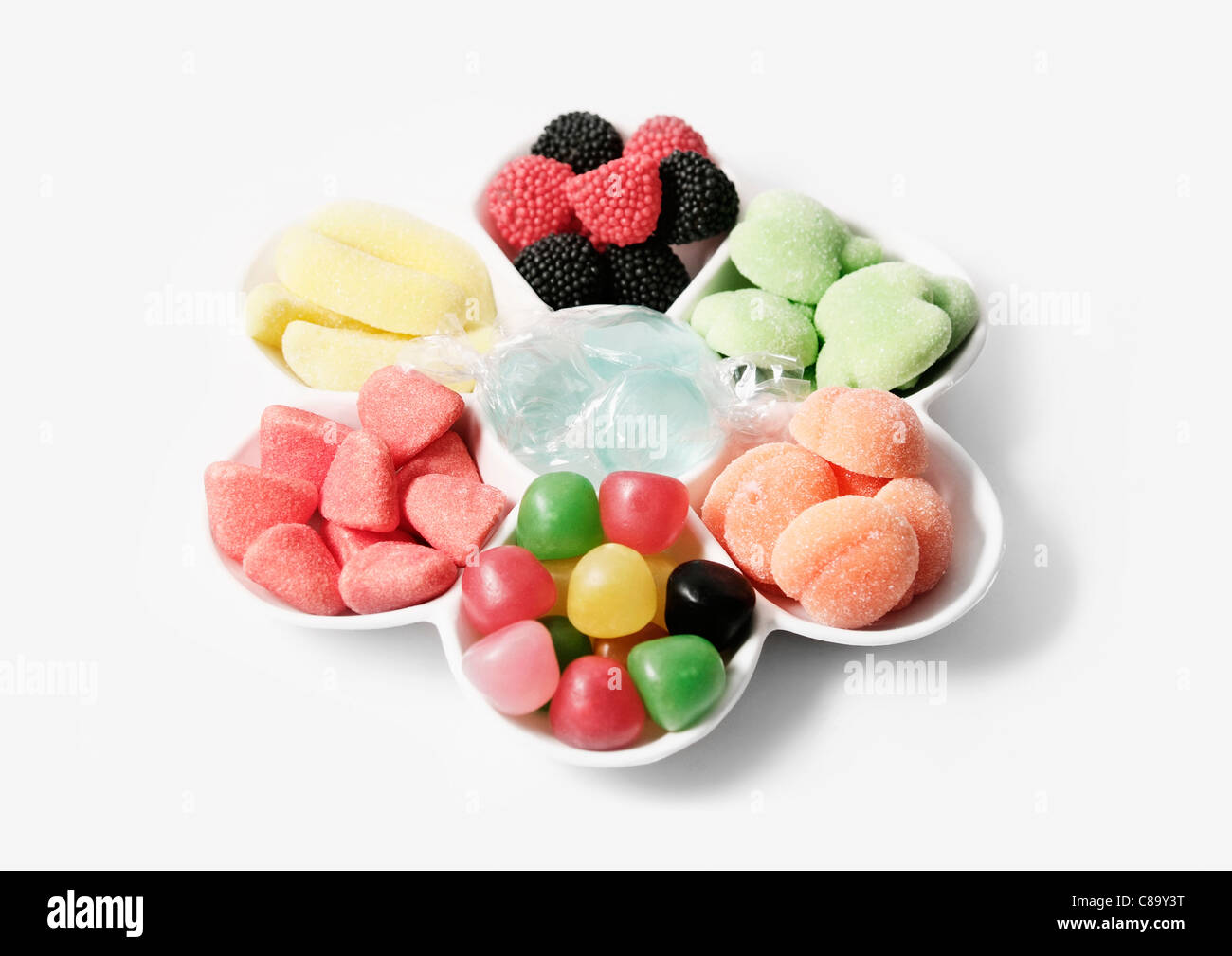 Selection of candies Stock Photo - Alamy