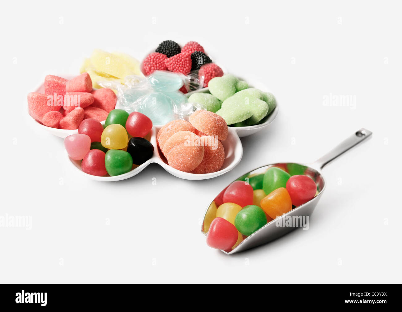 Selection of candies Stock Photo - Alamy