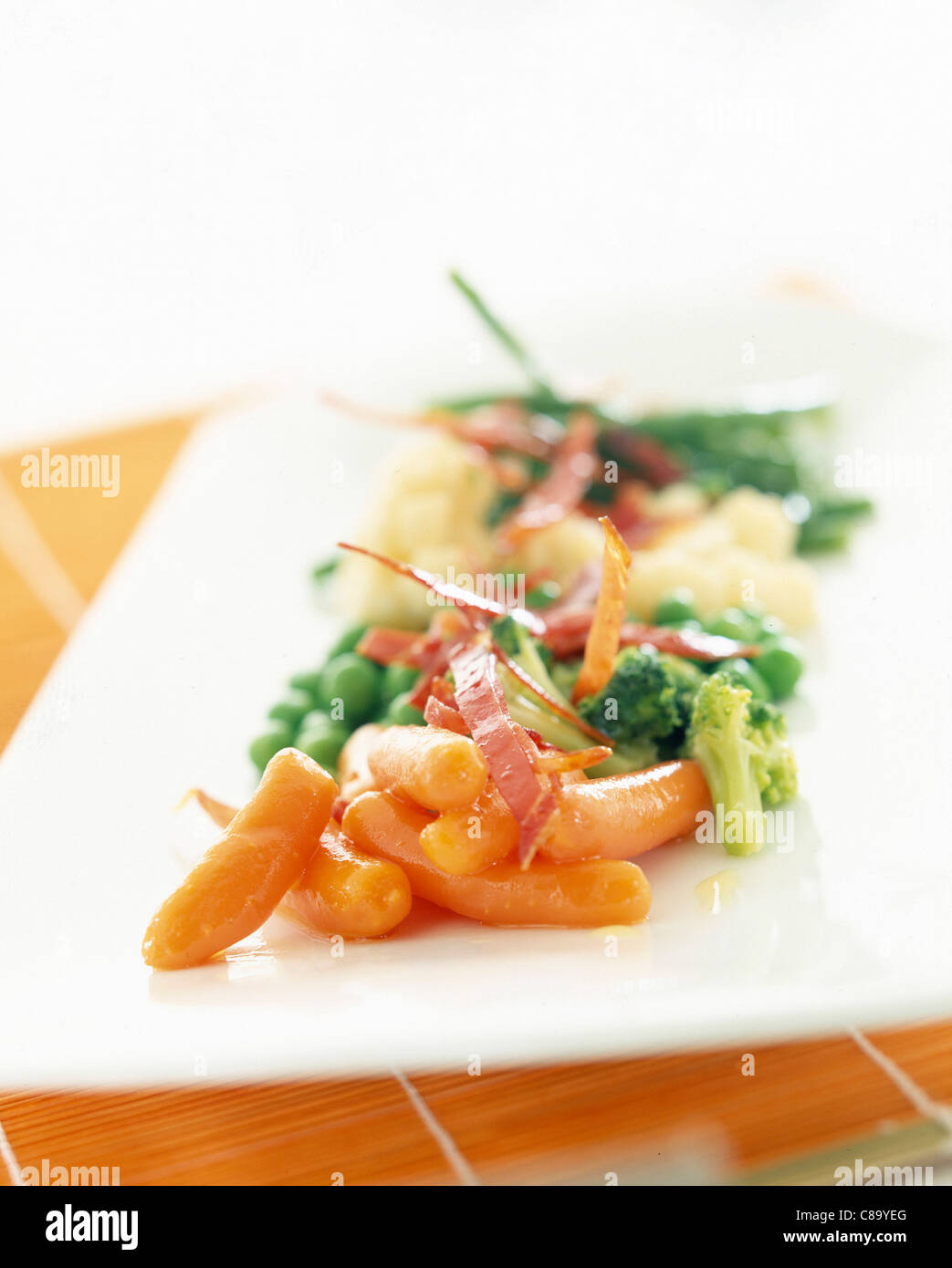 Preserved vegetable salad Stock Photo - Alamy