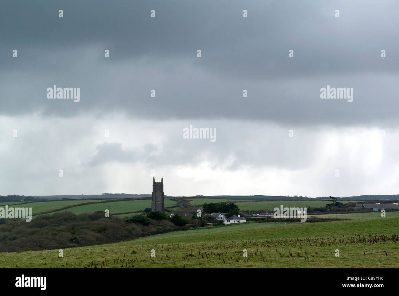 St Nectan's church, Stoke, near Hartland, North Devon, UK Stock Photo ...
