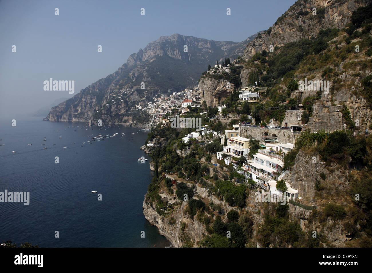 Positano amalfi drive italy hi-res stock photography and images - Alamy