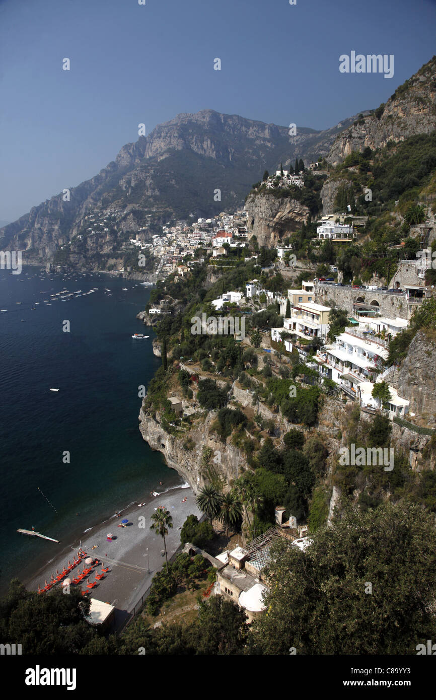 POSITANO & MEDITERRANEAN SEA AMALFI DRIVE SOUTHERN ITALY 16 September ...