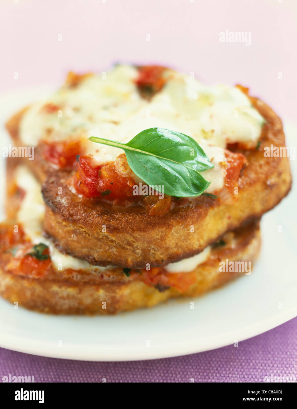 Italian-style savoury french toast Stock Photo - Alamy
