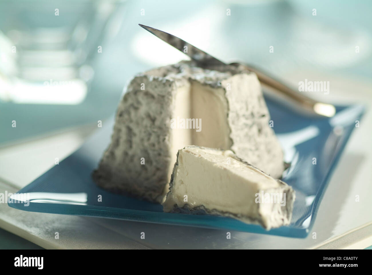 Valencay goat's cheese hi-res stock photography and images - Alamy