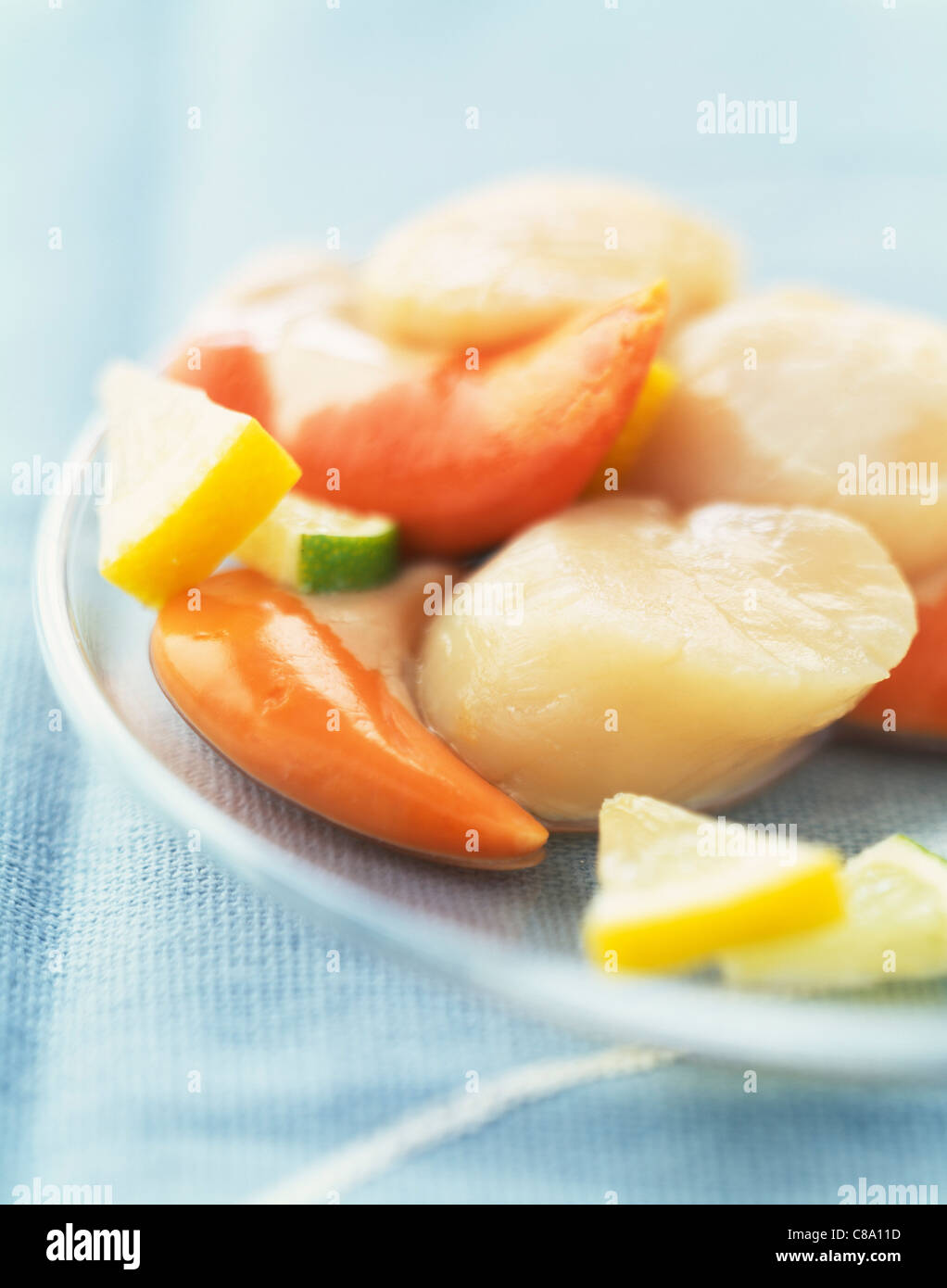 Raw Scallops High Resolution Stock Photography and Images - Alamy