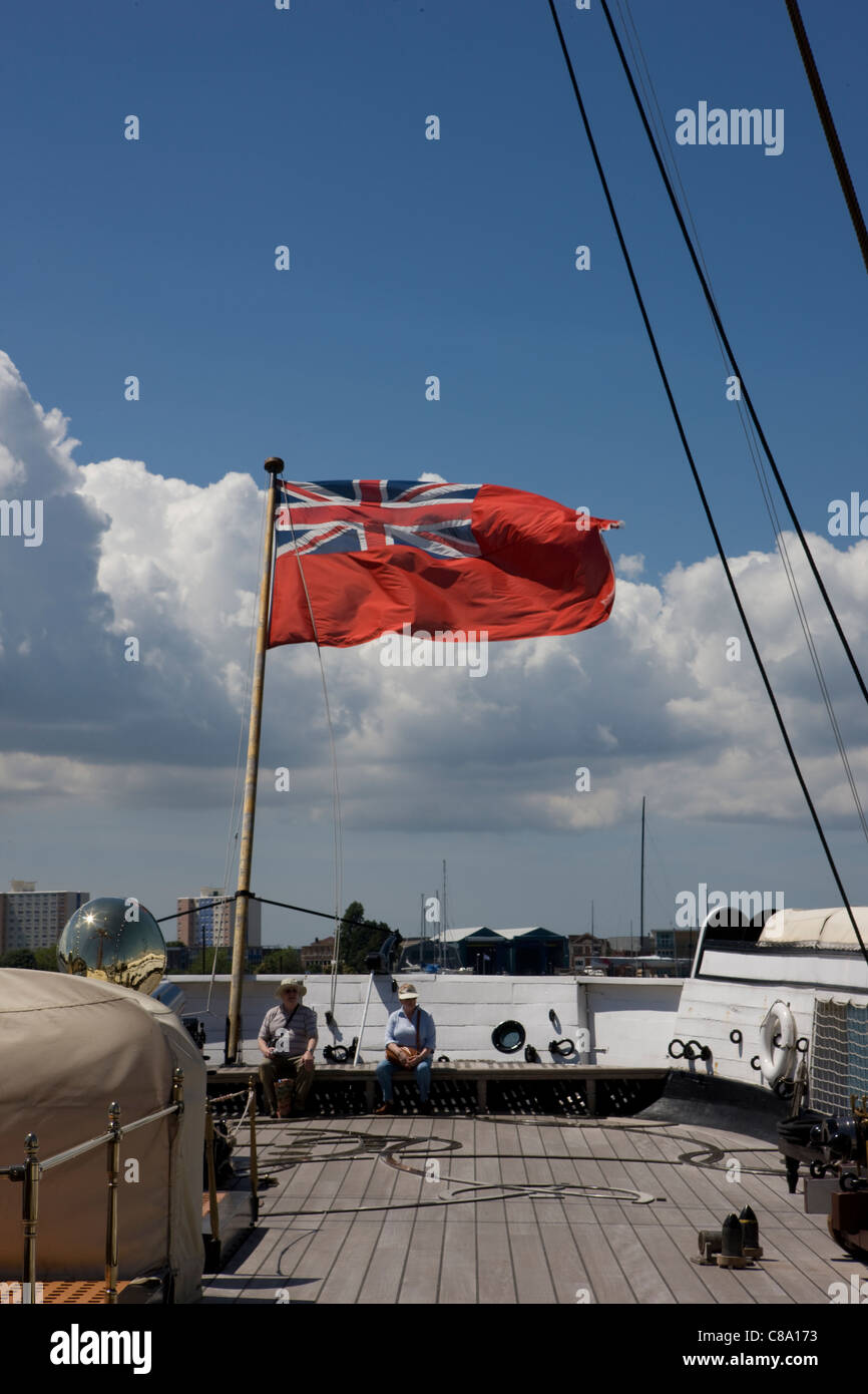 The Royal Ensign flag Stock Photo - Alamy
