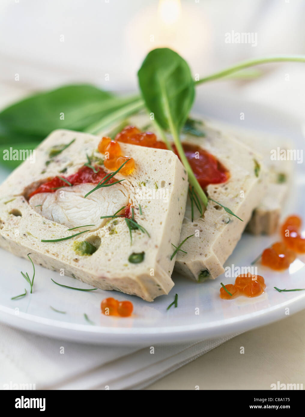 Salmon fish terrine terrine hi-res stock photography and images - Alamy