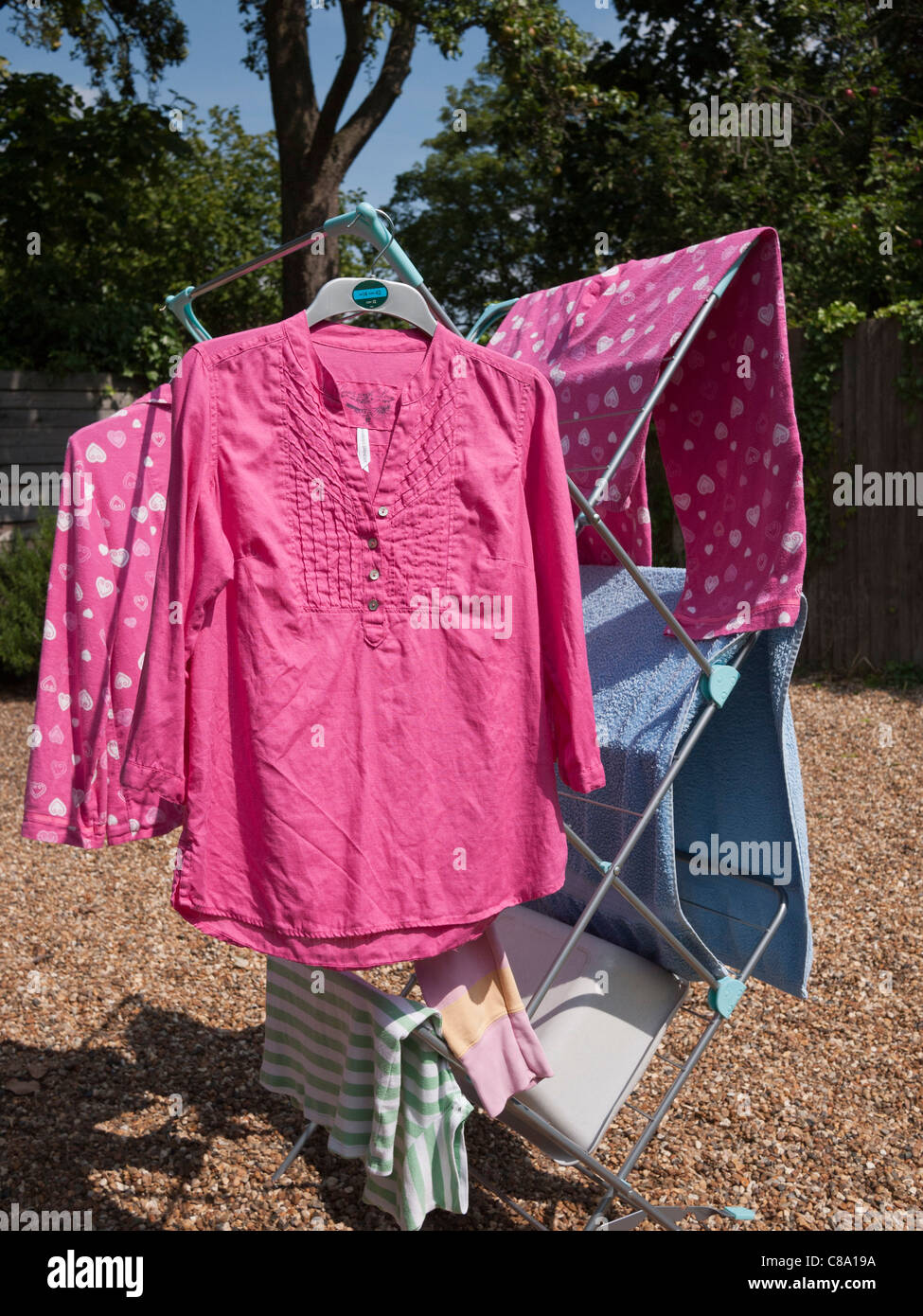 Cloths horse hi-res stock photography and images - Alamy