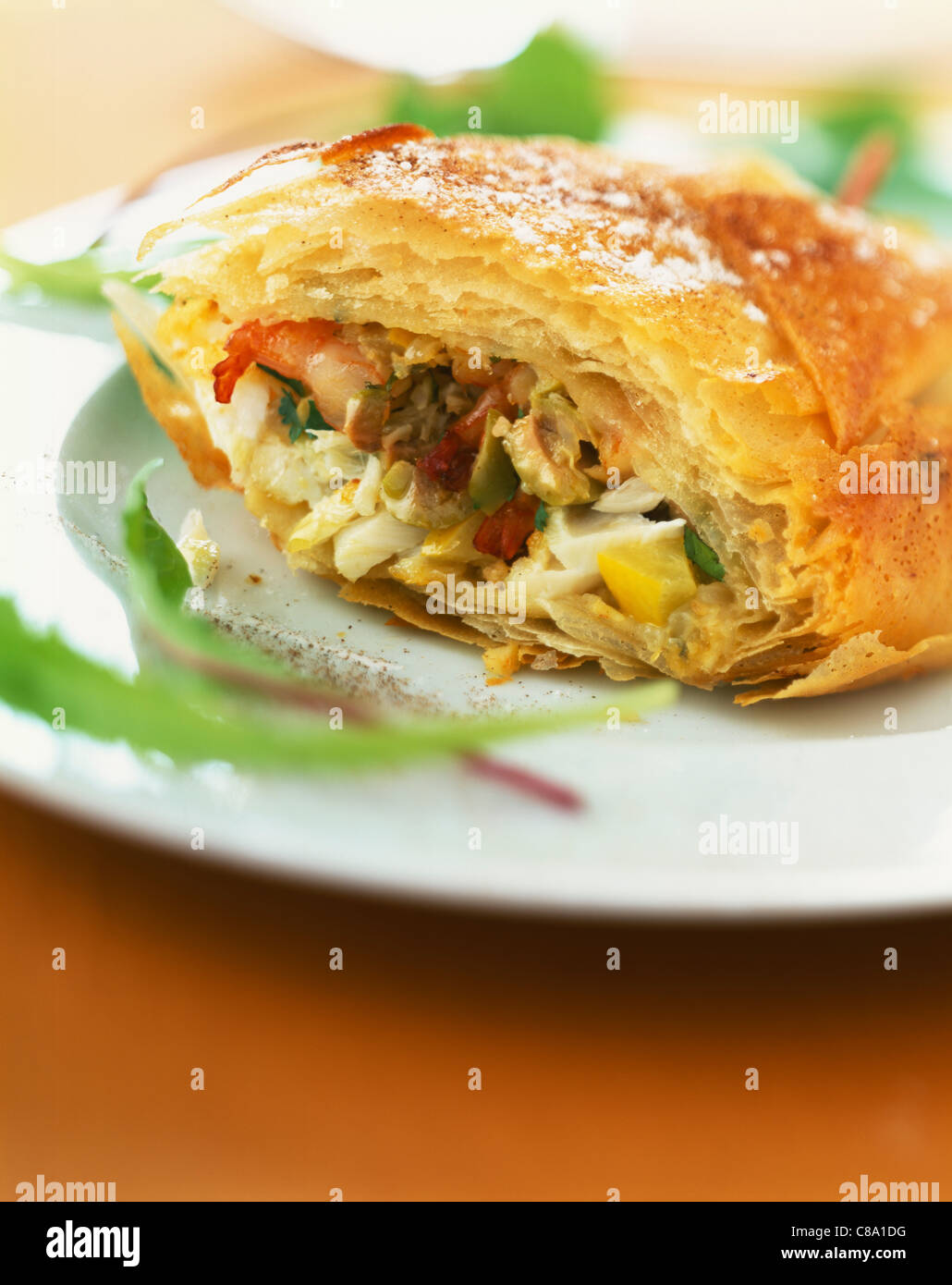 Fish pastilla hi-res stock photography and images - Alamy